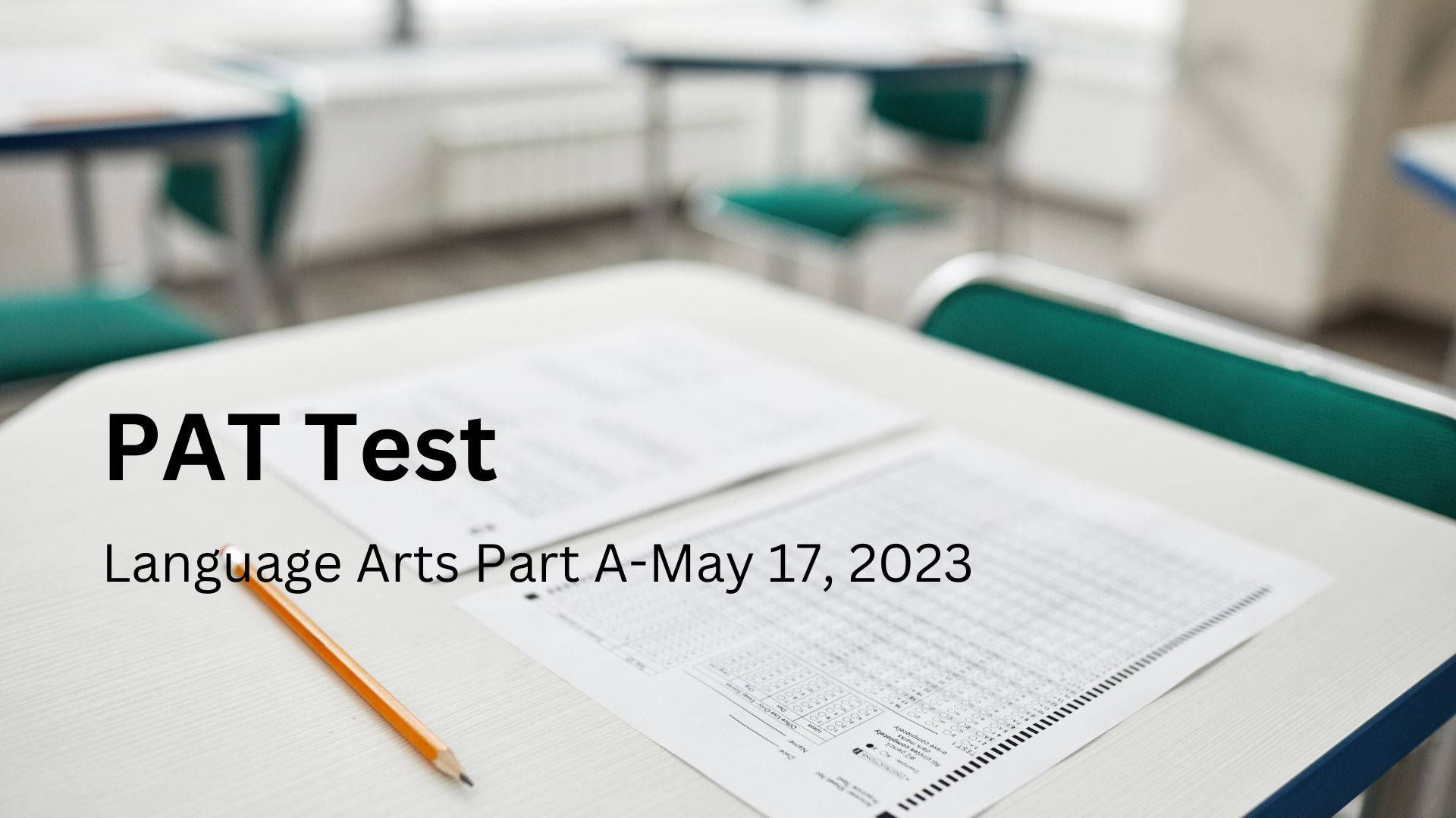 PAT Test - Busby School